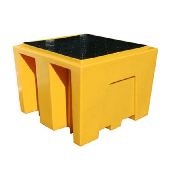 IBC Bund Pallet - Yellow PE Grid – Aquatic Living