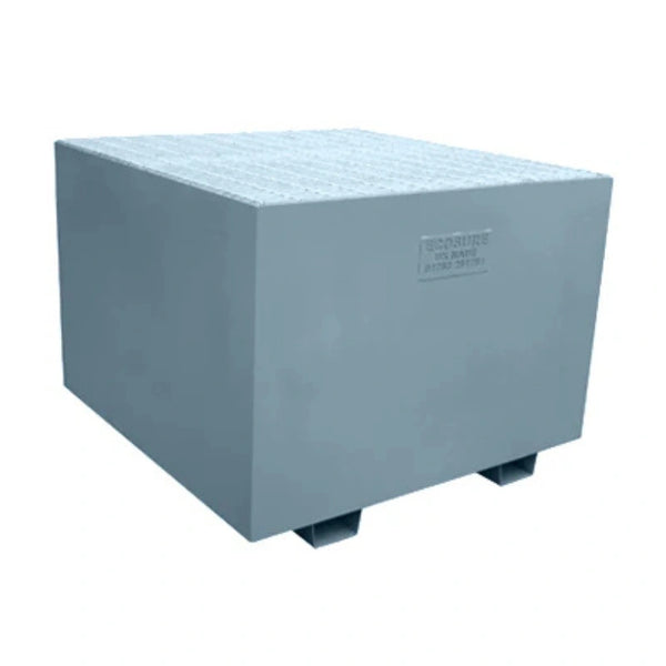 Steel Single IBC Bund - Galvanised – Aquatic Living